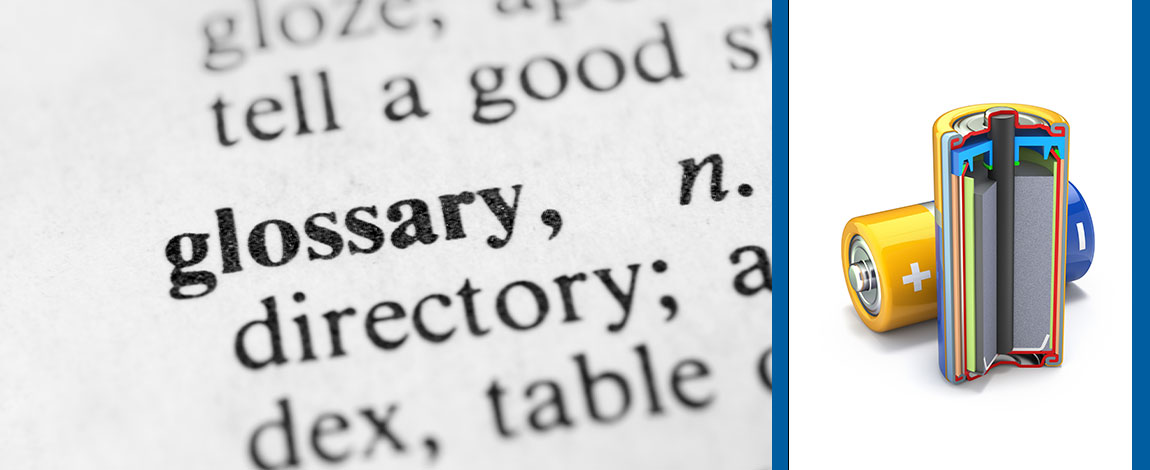 Battery science: Interactive glossary of terms - BioLogic Learning Center